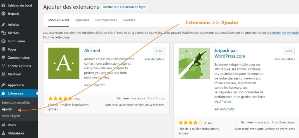 Comment installer un plugin WordPress gratuit ou payant