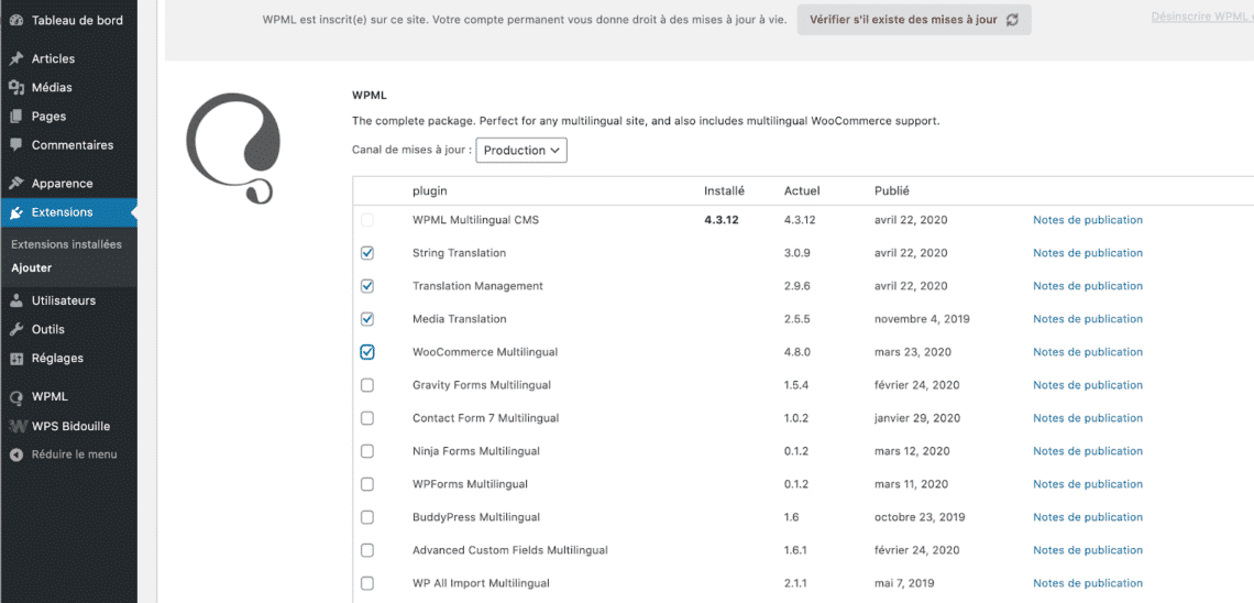 Traduire son site e-commerce WordPress avec WPML